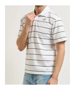 K-WAY Valar Slim-fit Striped Polo Shirt
