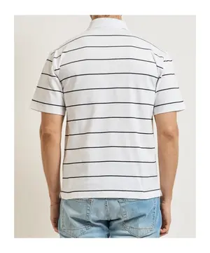K-WAY Valar Slim-fit Striped Polo Shirt