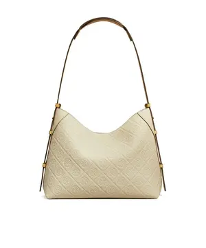 Tory Burch T-monogram Shoulder Bag - Warm White