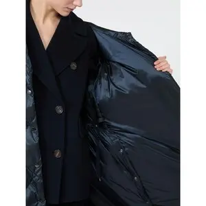 Max Mara Quilted Long-sleeve Hooded Down Jacket