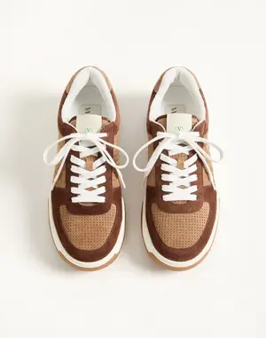 Valentino Garavani Split Leather Sneakers