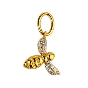 ZYNNIA COLLECTIVE Bee Charm - Gold