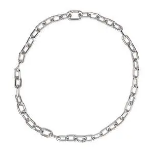ZYNNIA COLLECTIVE Mod Chain Necklace - Silver