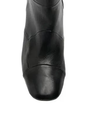 KUDETA Panelled Leather Ankle Boots
