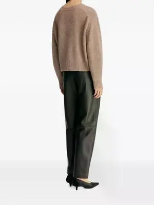 Loulou De Saison Remus Ribbed-knit Cropped Cardigan