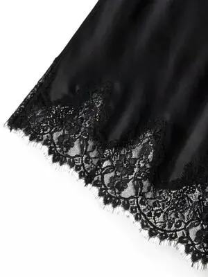 REFORMATION Carolina Lace-trim Midi Skirt