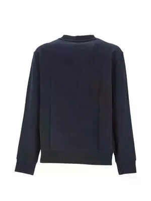 BOSS Relaxed-fit Sweatshirt In Cotton Terry With Embroidered-logo - Blue