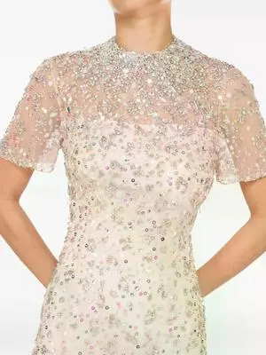 Jenny Packham Embellished Maxi Dress