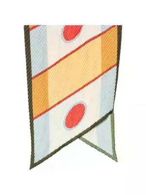 MULTITUDES BAGS Multitudes Afrodite Pleated Scarf - Yellow