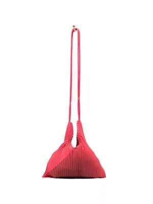 MULTITUDES BAGS Plissé-effect Shoulder Bag - Red