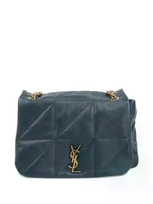 Saint Laurent Quilted Shoulder Bag With Cassandre Logo