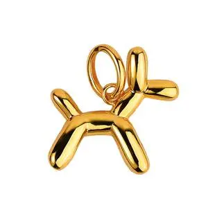 ZYNNIA COLLECTIVE Balloon Animal Charm - Gold