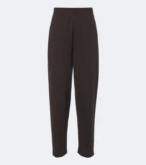 THE ROW Parvi Cashmere Wide-leg Pants - Brown