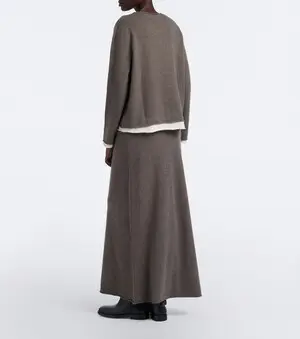 Arch4 Parker Cashmere Maxi Skirt