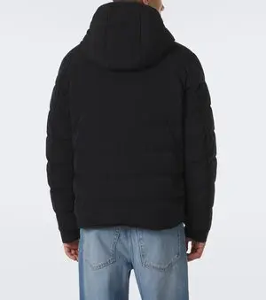 Moncler Pelat Hooded Down Jacket