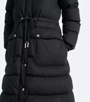 Moncler Pic Hooded Down Coat - Black