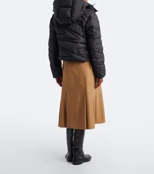 Moncler Pleated Midi Skirt