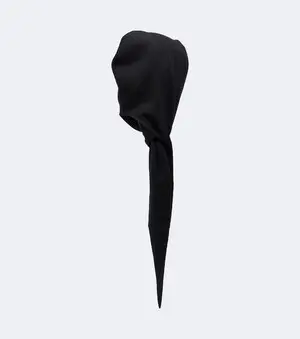 Nour Hammour Niale Cashmere Hood - Black