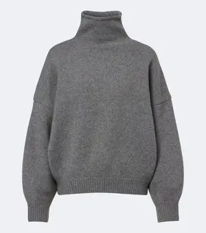 Arch4 Cimmie Cashmere Turtleneck Sweater - Grey