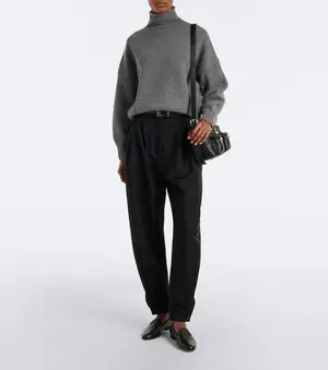 Arch4 Cimmie Cashmere Turtleneck Sweater - Grey