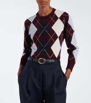 Arch4 Claridges Argyle Cashmere Cardigan