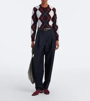 Arch4 Claridges Argyle Cashmere Cardigan