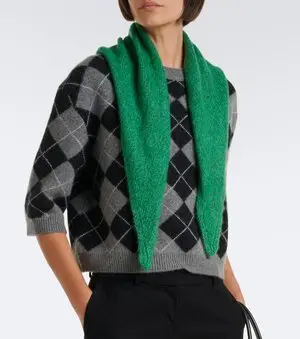 Arch4 Karlie Argyle Cashmere Sweater