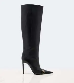Gucci Donna Horsebit Knee-high Boots