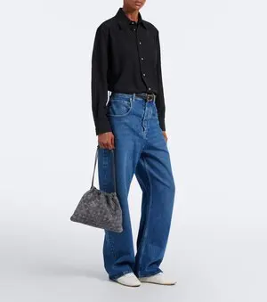 Bottega Veneta Leather Sneakers