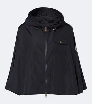 Moncler Hooded Cape - Blue