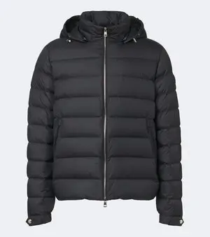 Moncler Arneb Down Jacket With Drawstring Hood - Black