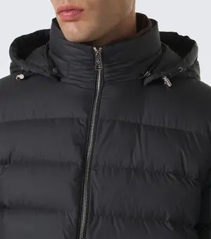 Moncler Arneb Down Jacket With Drawstring Hood