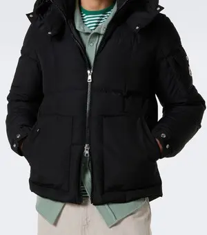Moncler Hooded Down Jacket - Black