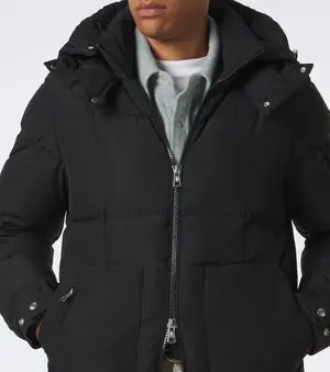 Moncler Hooded Down Jacket - Black