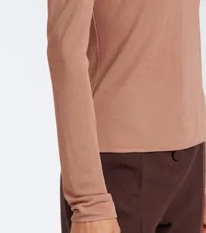 Valentino Garavani Cutout Jersey Crêpe Top