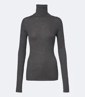 Arch4 Opaline Cashmere Turtleneck Sweater Grey