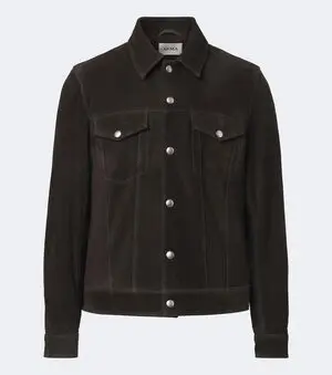 ARMA Aruba Suede Blouson Jacket - Black