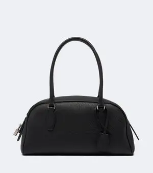 THE ROW India E/w Small Leather Tote Bag - Black