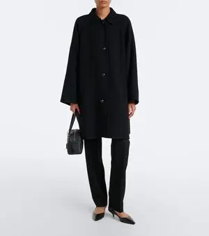 THE ROW India E/w Small Leather Tote Bag
