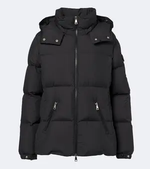 Moncler Fourmines Hooded Down Jacket - Black