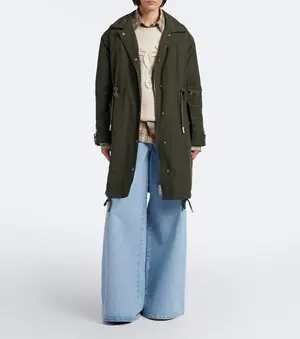 Moncler Halicte Down Parka - Brown