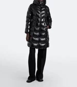 Moncler Marusse Hooded Quilted Down Coat