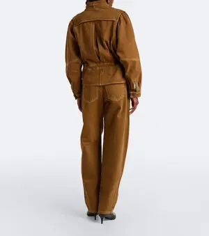 Isabel Marant Étoile Lisha Pleated Barrel-leg Jeans