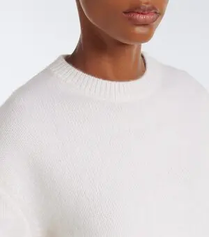 Arch4 Jackie Cashmere Sweater - White