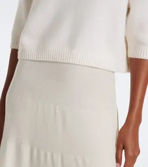 Arch4 Jackie Cashmere Sweater - White