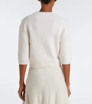 Arch4 Jackie Cashmere Sweater - White