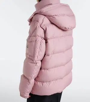 Moncler Maya 70 Hooded Down Jacket - Pink