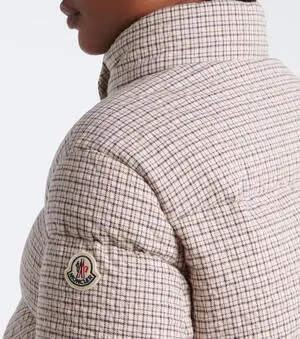 Moncler Cloante Checked Down Jacket