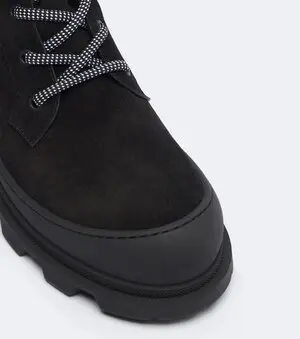 Moncler Vera Suede Lace-up Boots