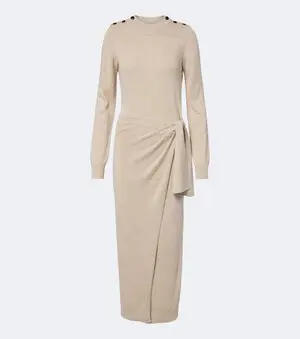 Isabel Marant Étoile Jozira Draped Sweater Dress